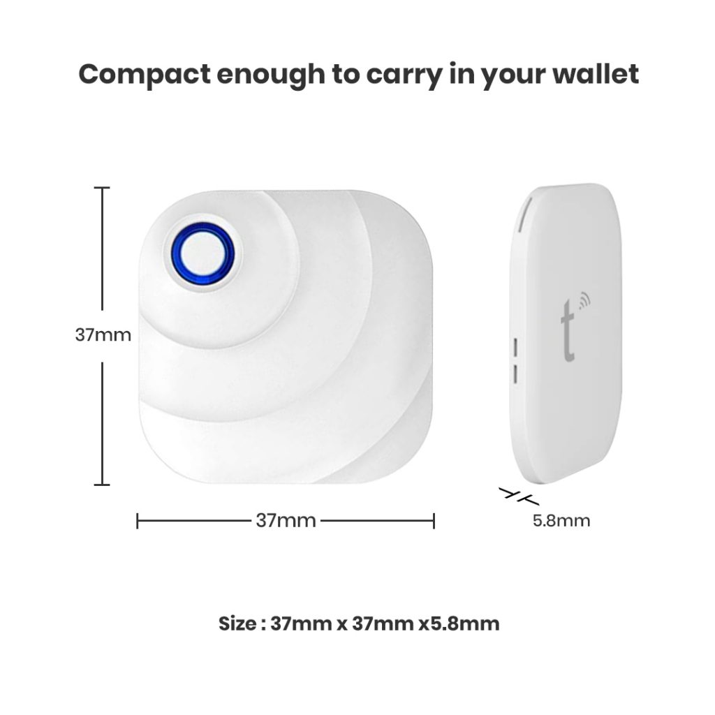 Bluetooth Keychain Tracker | GPS Keychain Tracker | Tekt